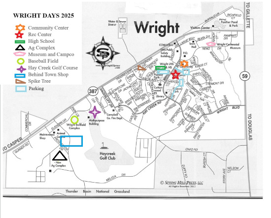 Official website for the town of Wright, Wyoming